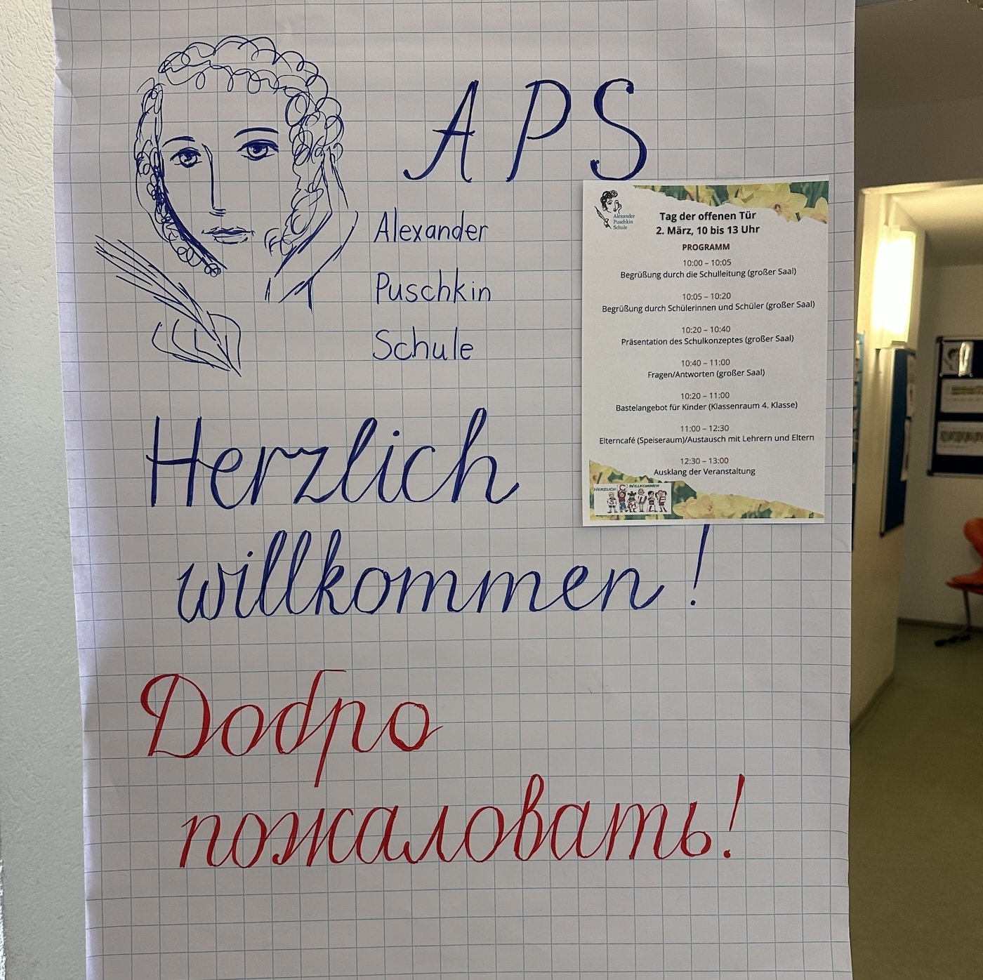 Tag der offenen Tür - Alexander-Puschkin-Schule